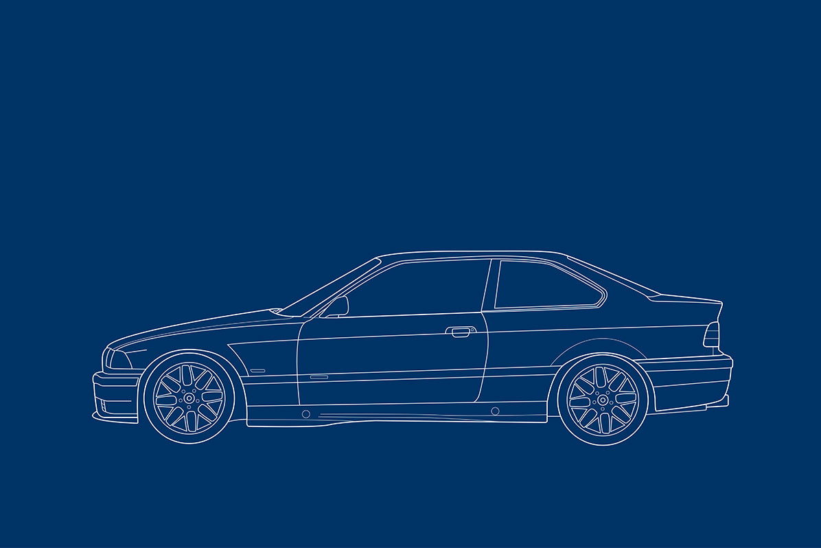 E36 Car Print – planeprint.net